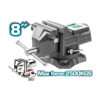 Bench Vise 8″ THT6186 – Circle R Products